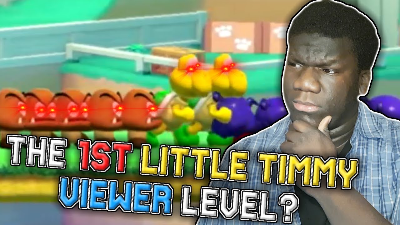 How is this the FIRST LITTLE TIMMY level we've got!? - Super Mario ...