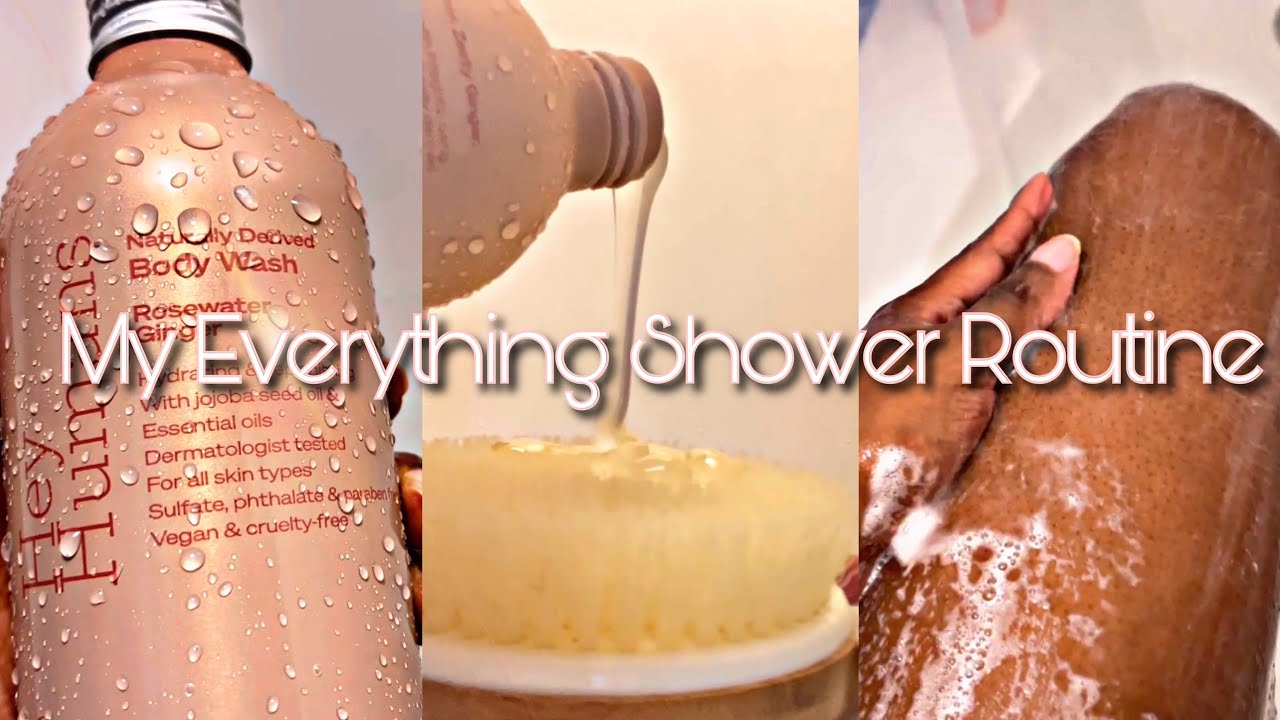 My “everything” Shower Routine Feminine Hygiene Body Care