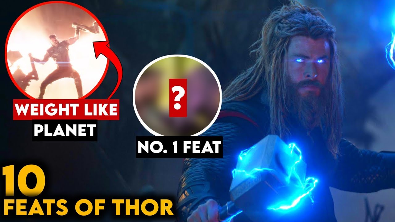 Top 10 Feats Of Thor in MCU | Thor most Powerful Feats | In Hindi ...