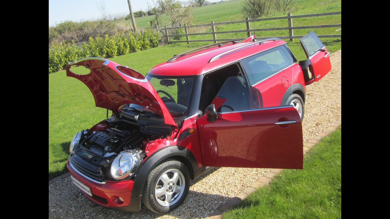 Mini One Clubman Chilli Red 1.4 Salt Pack - YouTube