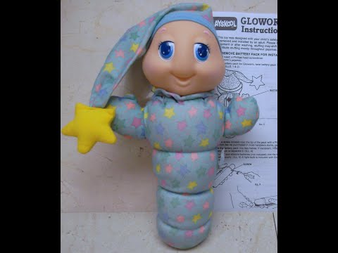Vintage Playskool Gloworm Battery Operated Light Up Toy SOLD