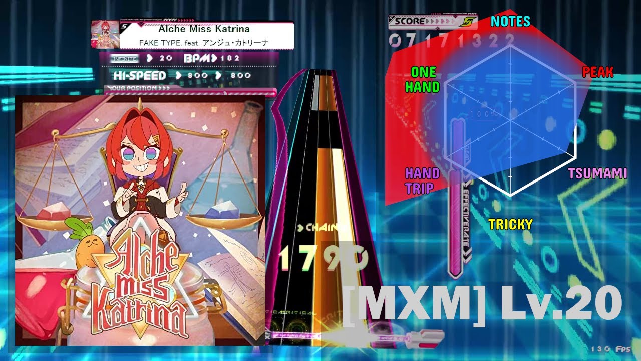 【K-Shoot MANIA】Alche Miss Katrina / FAKE TYPE. feat. アンジュ・カトリーナ [MXM 20 ...