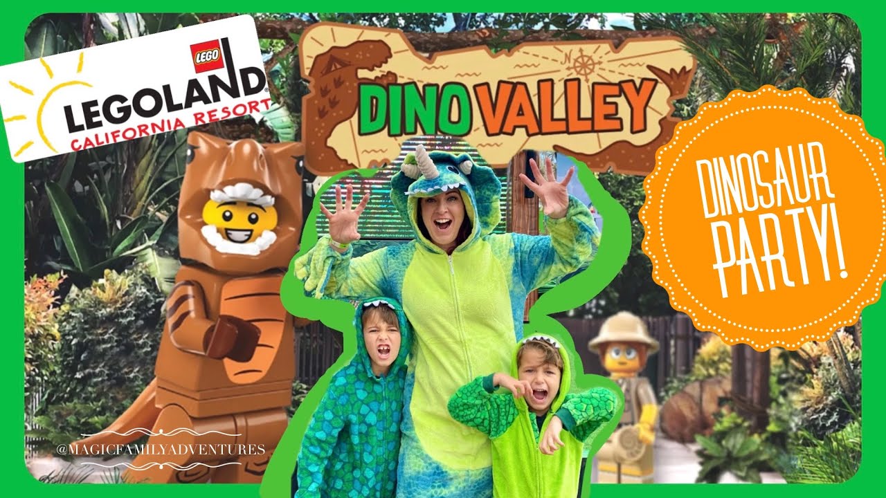 Dinosaur Dance Party at LEGOLAND California Resort for Celebrating the ...