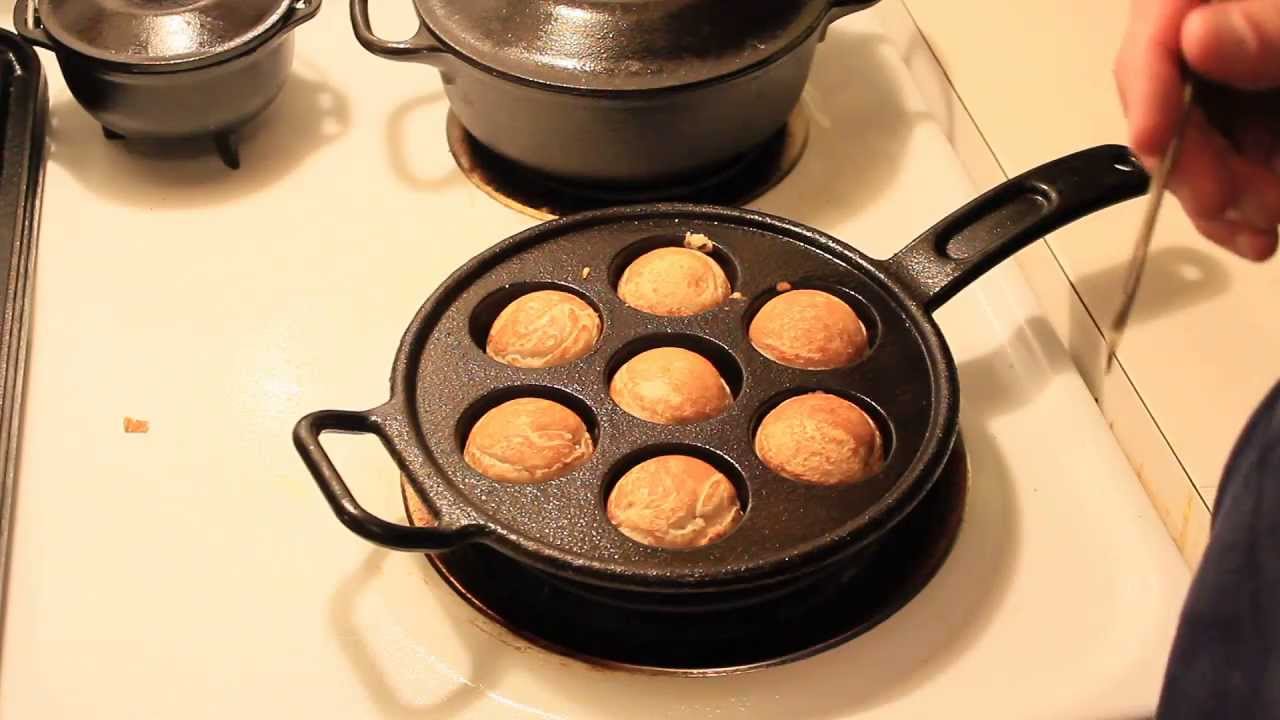 How to Cook Aebleskiver - YouTube