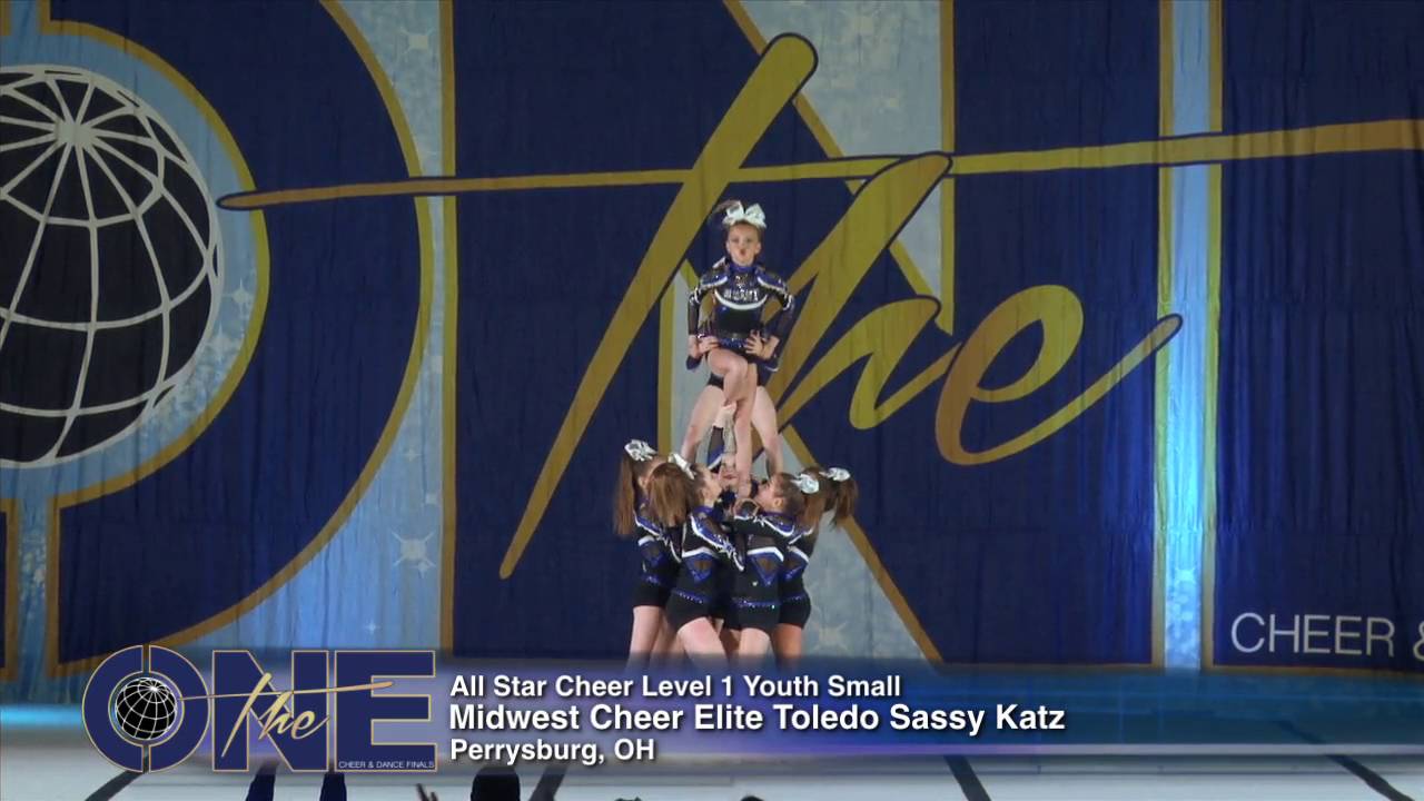 Midwest Cheer Elite Toledo Sassy Katz All Star Cheer Level 1 Youth ...