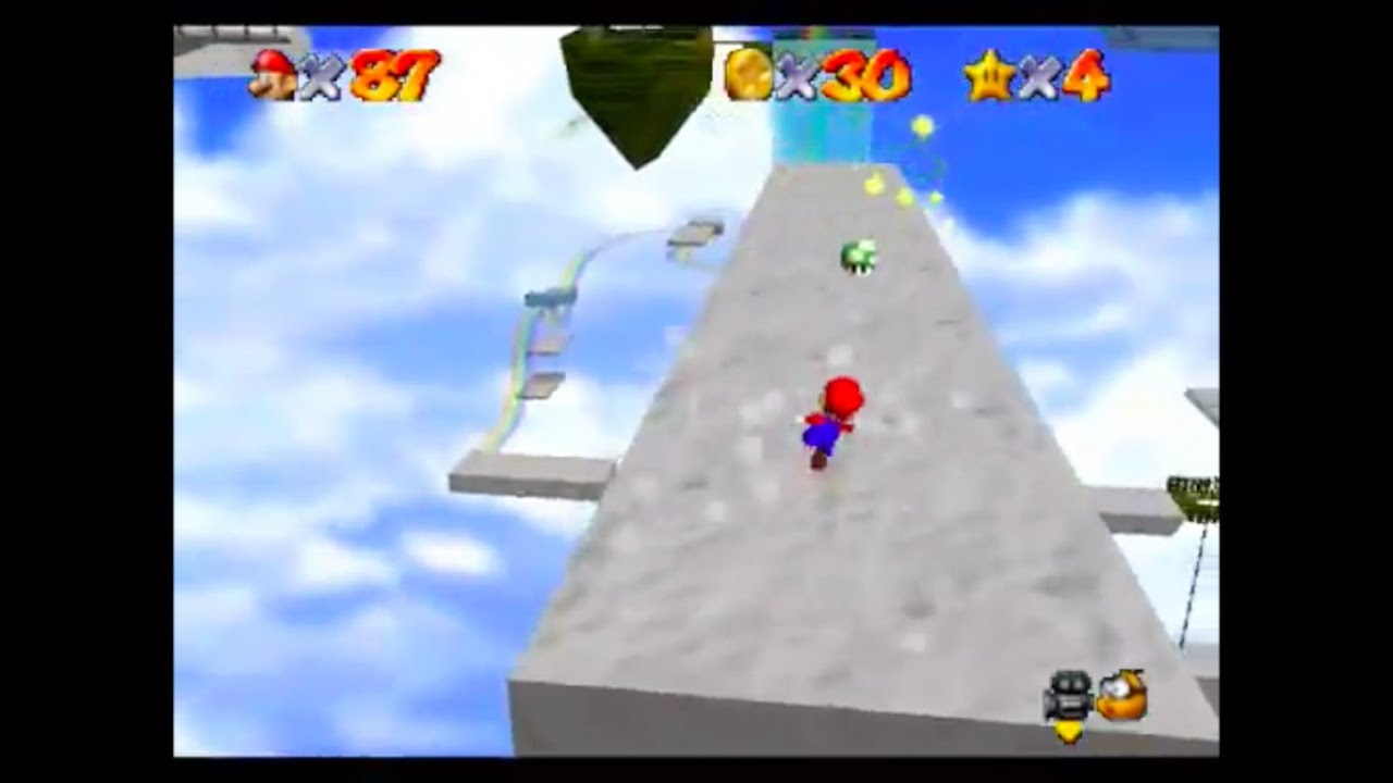 SuperMario64 100lives Speedrun 21:19 Nintendo 64(N64) TAS(tool-assisted ...