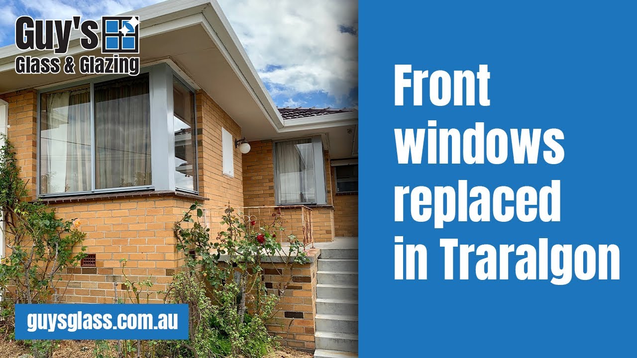 Front windows replaced in Traralgon - YouTube