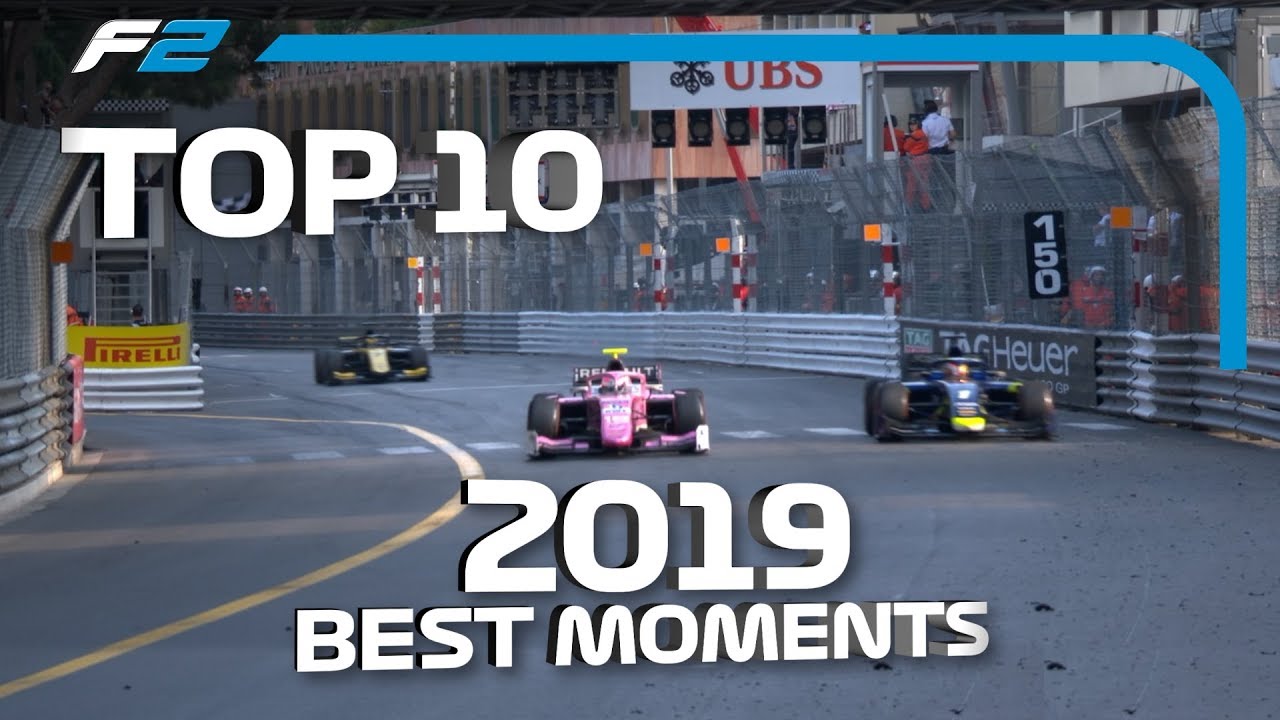 Top 10 Moments | 2019 FIA Formula 2 Season - YouTube