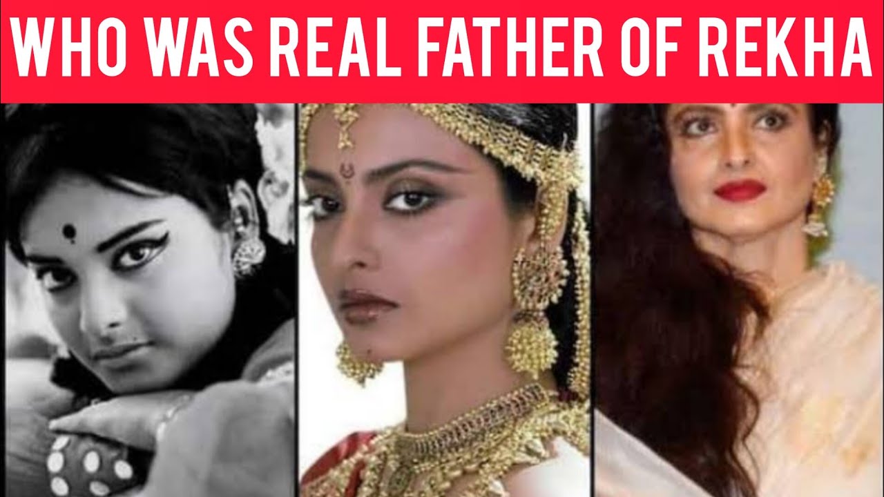 Who Was Father Of Bollywood Glamorous Actress Rekha|Unique Historical ...