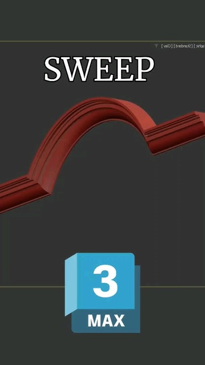 3D's Max Tutorial|Sweep Profile - YouTube