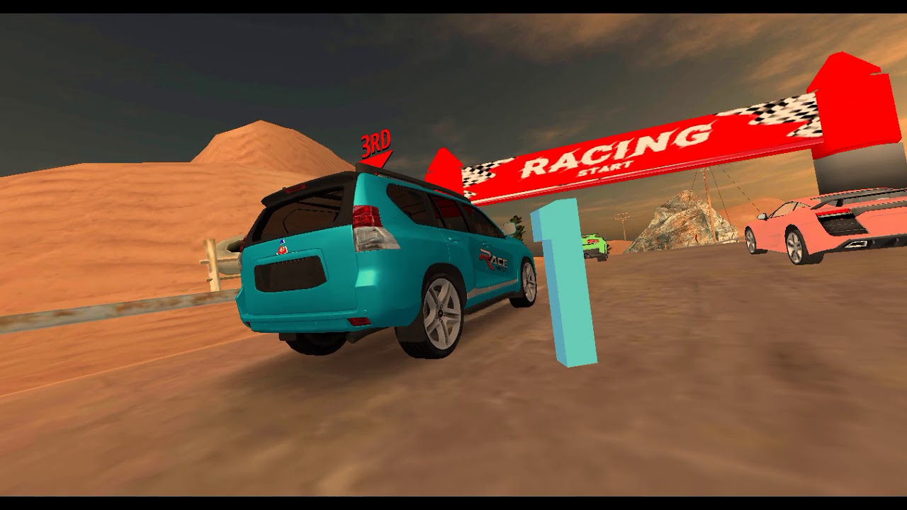 Car racing game_Blue car_car driving intresting game_full hd - YouTube
