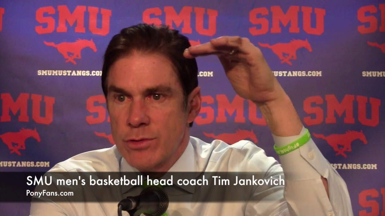 SMU men's basketball head coach Tim Jankovich - YouTube