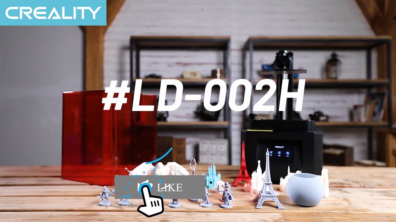 Product Introduction | LD-002H The Latest Monochrome Resin 3D Printer ...