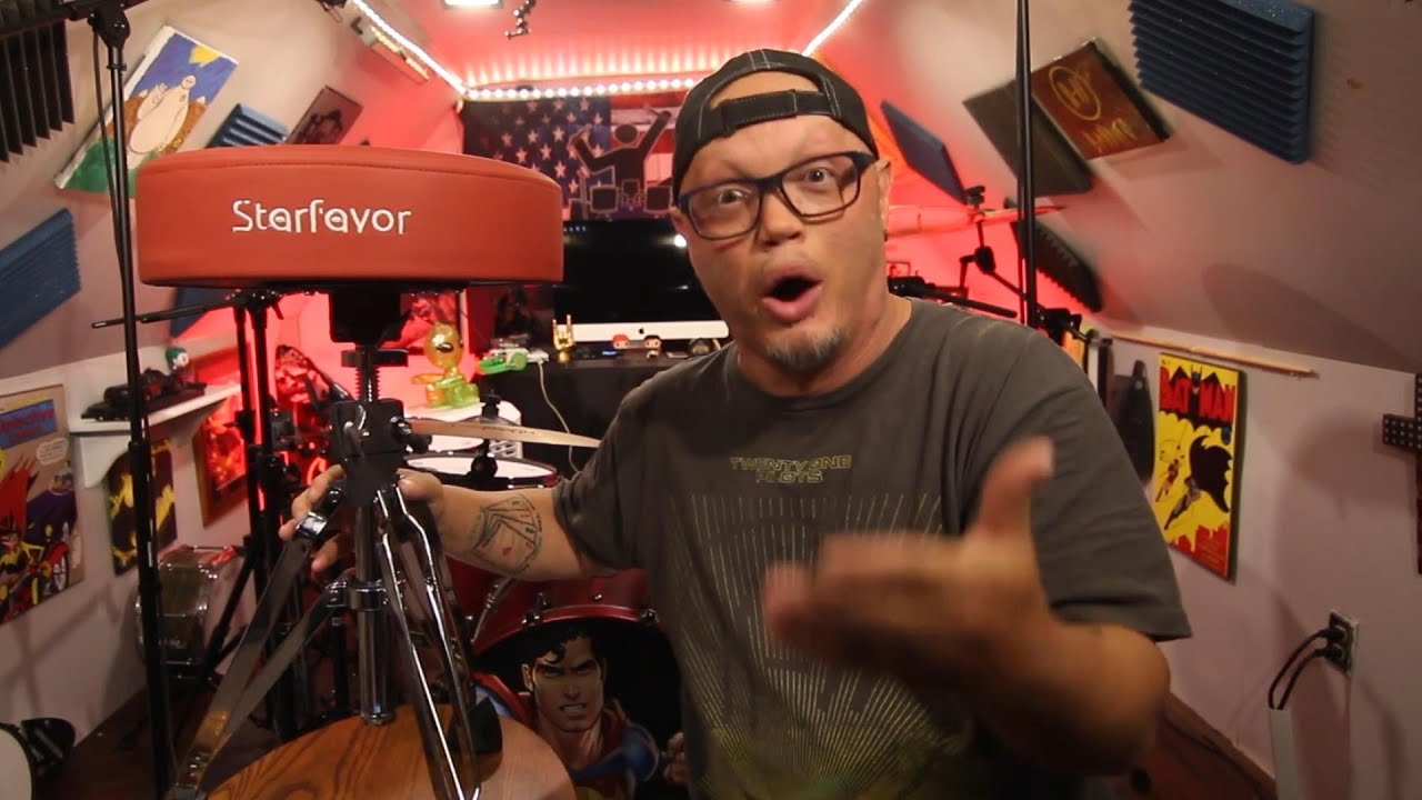 STAR REVIEW | Starfavor ST-650 Drum Throne x Drum Attic Show-how - YouTube