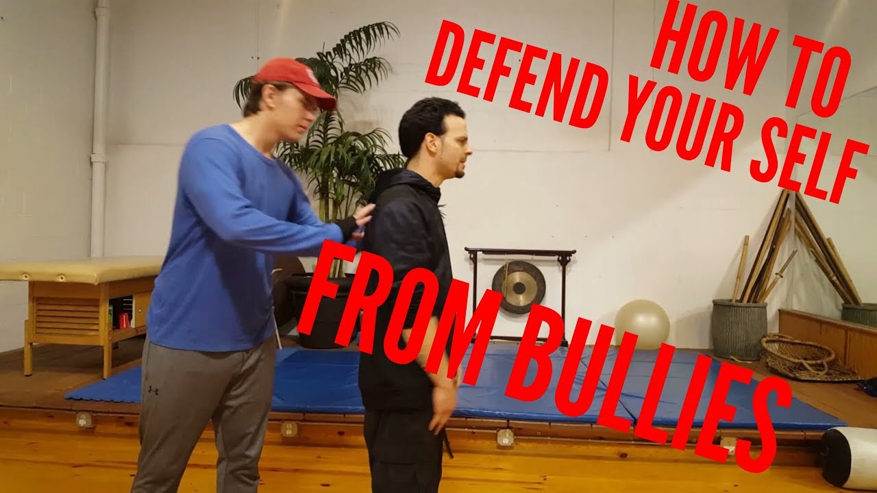 HOW TO DEFEND FROM BEING PUSHED - YouTube