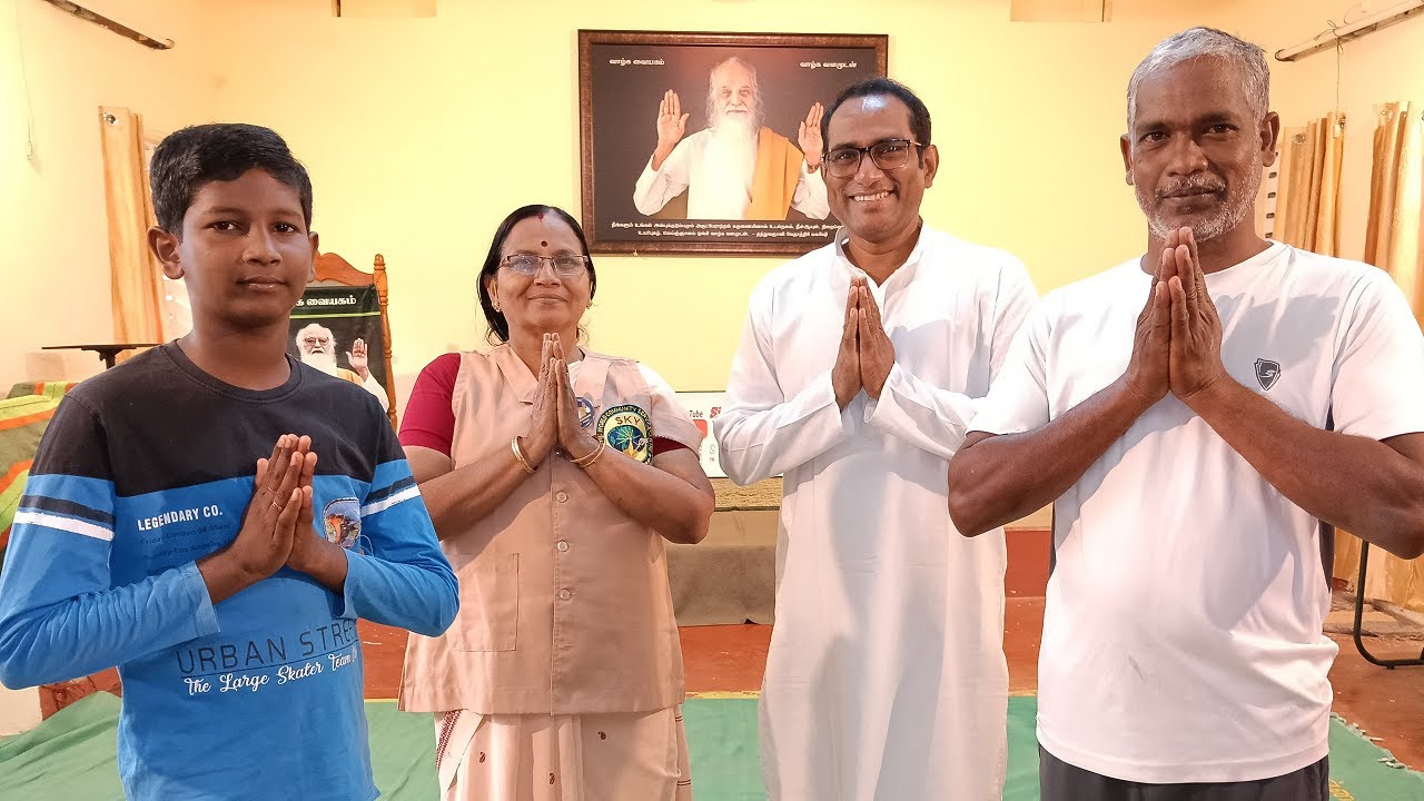 Simple Yoga Exercises | Tamil - Intro to new aspirants | Welcoming all ...
