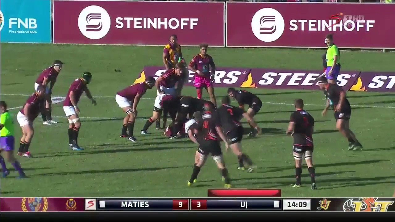 Varsity Cup 2017 Semi-final: FNB Maties vs FNB UJ - YouTube