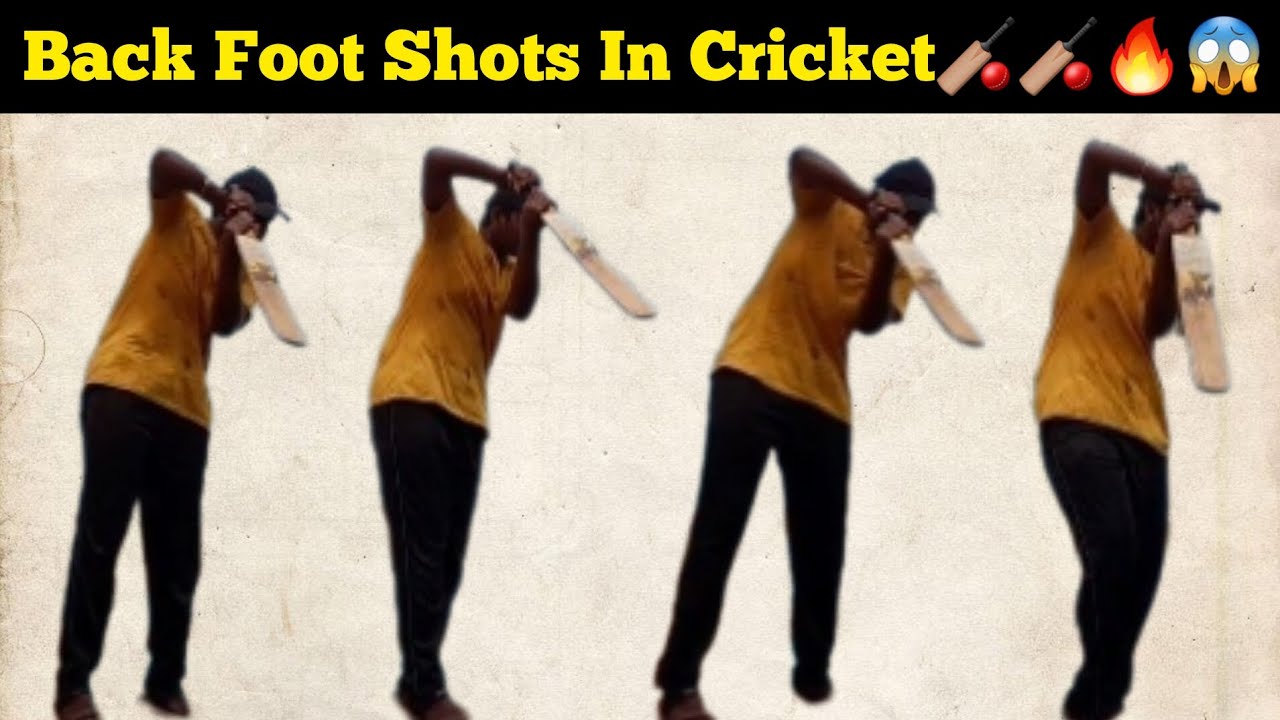 💢😱Back Foot Shots in Cricket🏏🏏🔥💥 #yt #trending #viral #video #cricket # ...
