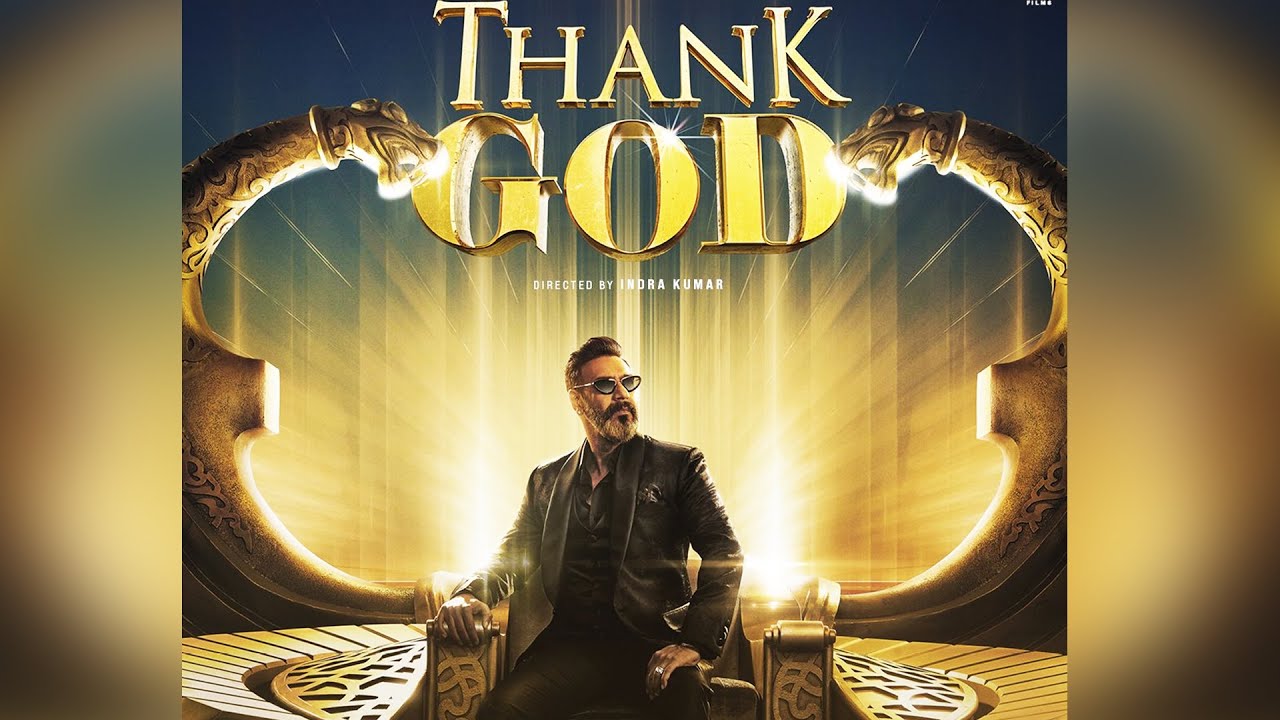 THANK GOD Poster Out | Ajay Devgn का खतरनाक Look | Reaction - YouTube