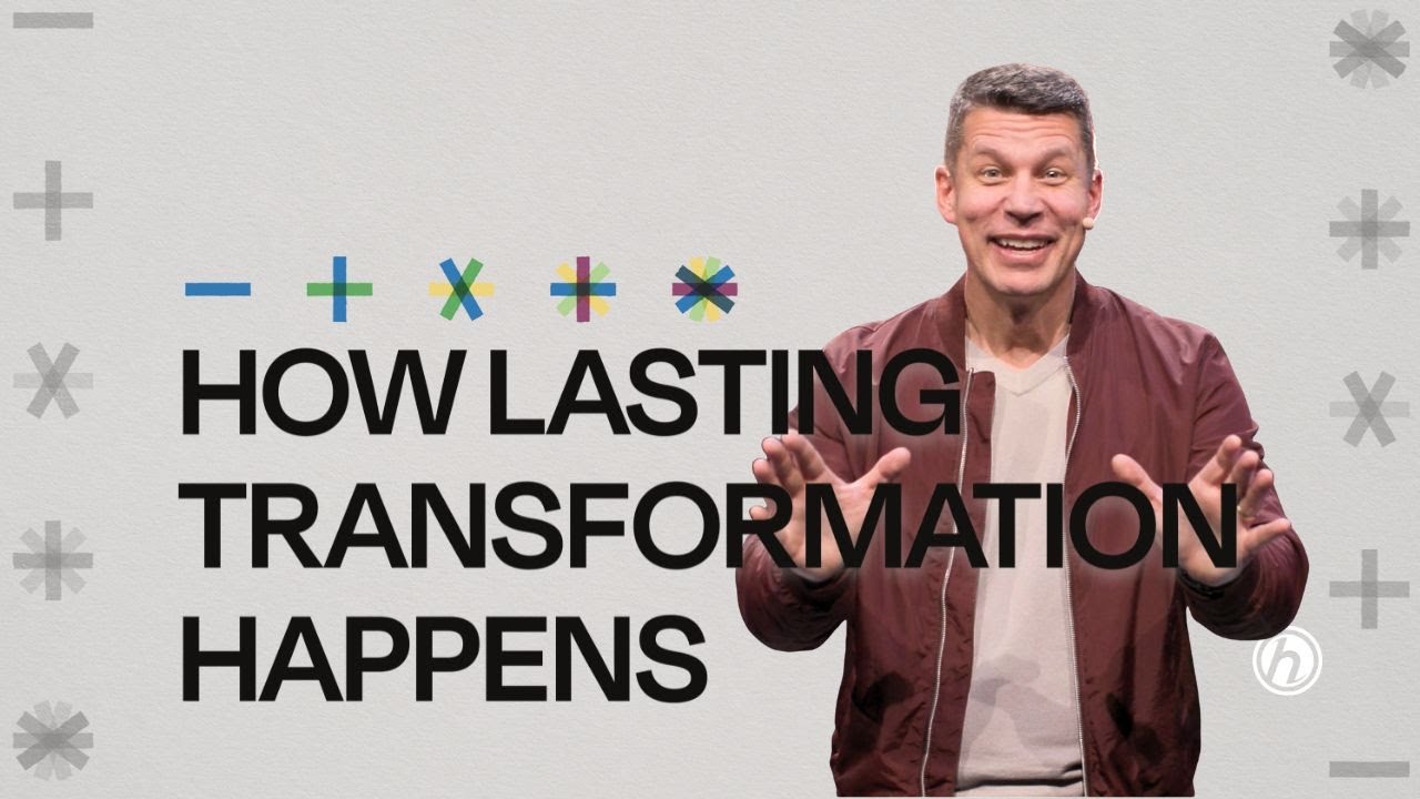 How Lasting Transformation Happens | Travis Eades | Changed for Good ...