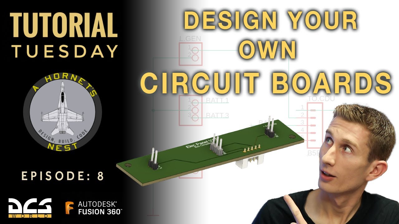 Ep: 8 - Design Circuit Boards in Fusion 360 | Build Your Own Flight ...