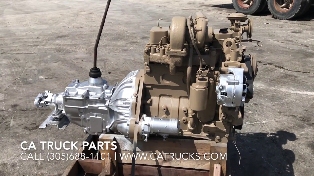 1990 Cummins 4BT 3.9L Diesel Engine TEST RUN Stock # 1288 S/N 60104145 ...
