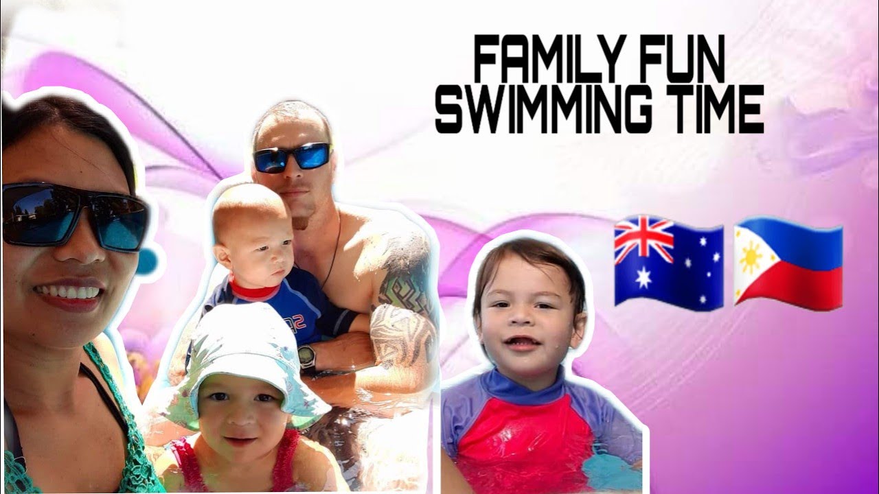 FAMILY FUN SWIMMING TIME - YouTube
