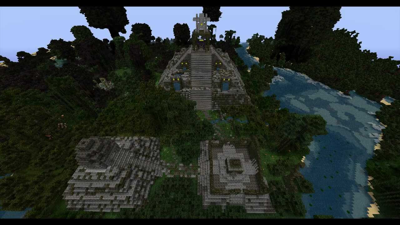 Minecraft - Epic Maya Tempel [Full-HD] - YouTube