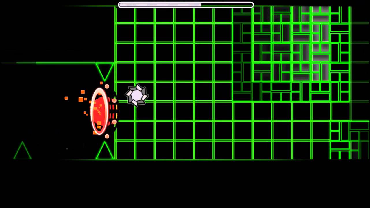 Geometry Dash Green Bit! - YouTube