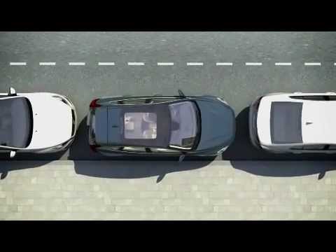 Volvo V40 Park Assist Pilot 停車輔助系統 - YouTube