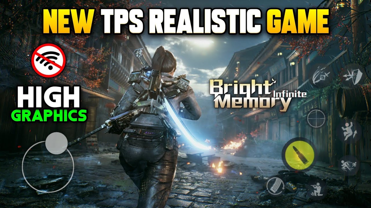 NEW TPS REALISTIC MOBILE GAME!! Bright Memory: Infinite Mobile TPP ...