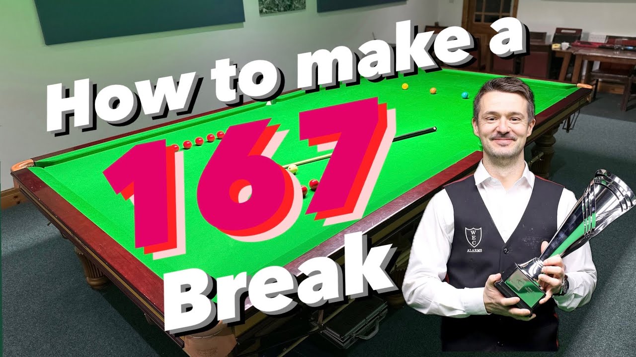 How to make a 167 break! - YouTube
