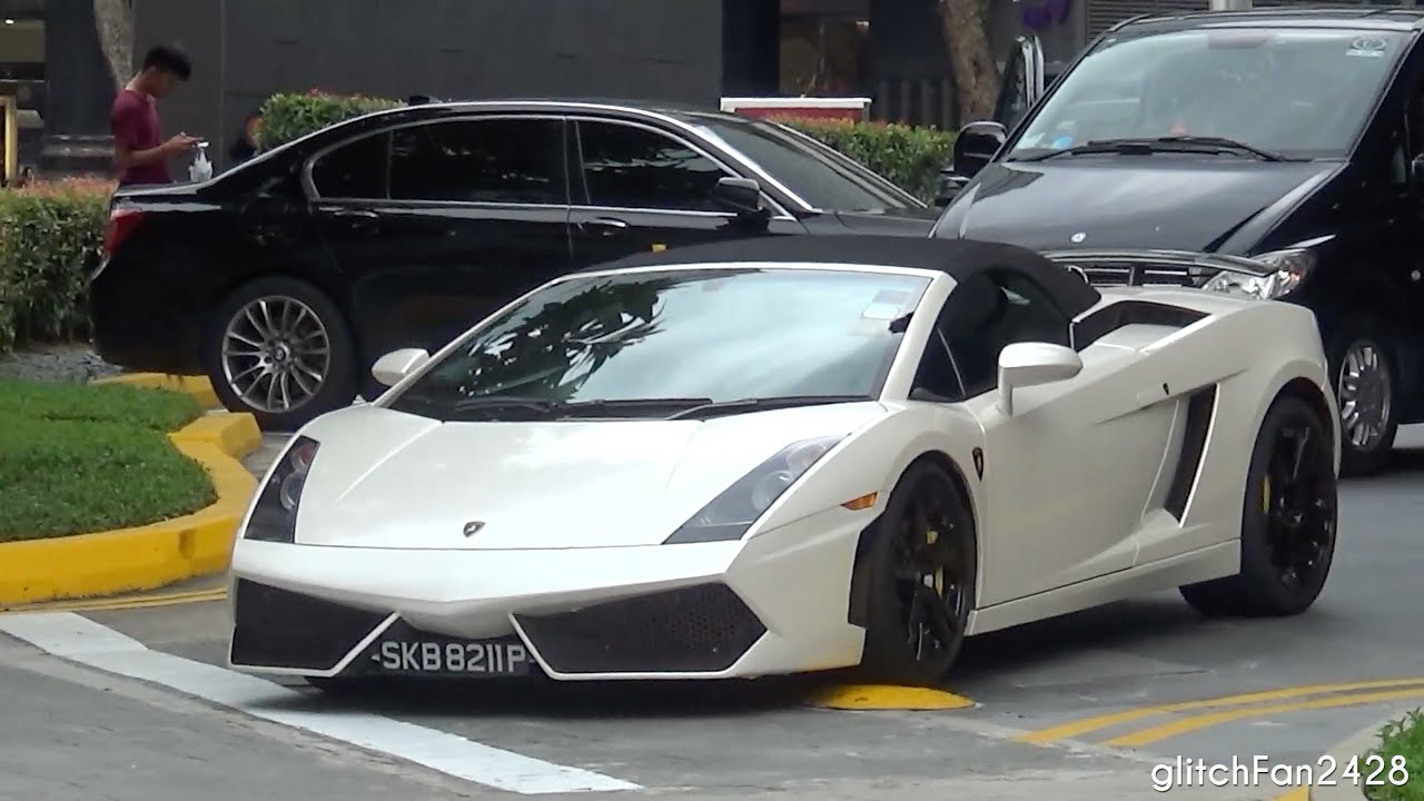Customized Lamborghini Gallardo Spyder - Departure - YouTube
