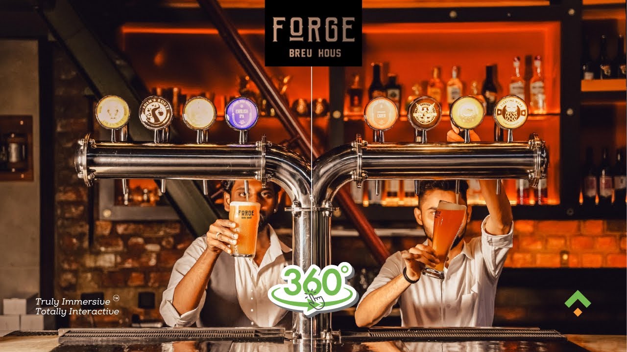 360° Virtual Tour of Forge Breu-Hous | Jubilee Hills, Hyderabad - YouTube