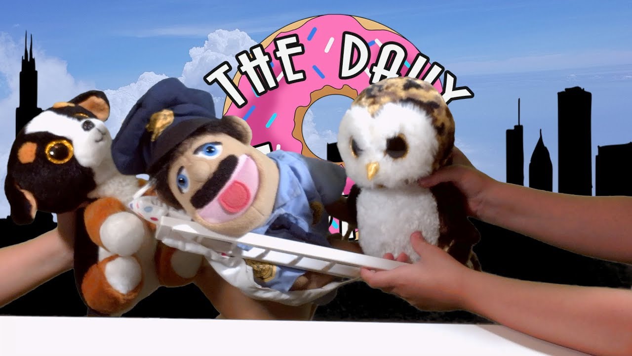 VicandFriends: The Daily Donut! [Ep 2] PUPPETS AND TOYS KIDS SHOW - YouTube