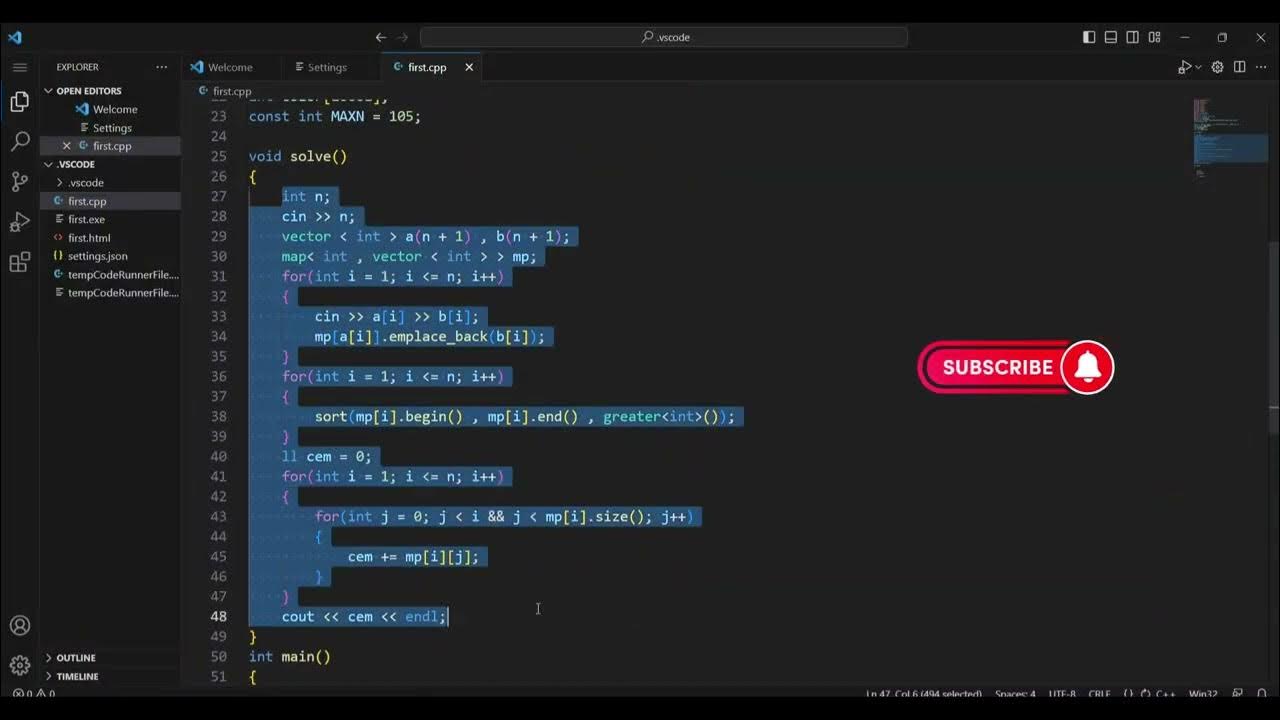 Blamps Codeforces Round 876 Div 2 Codeforces Solution Youtube