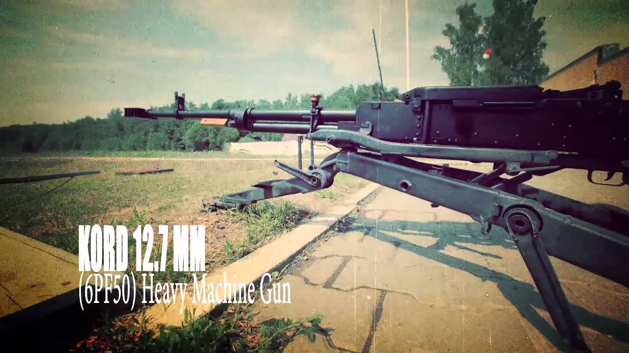 Kord Russian Machine gun - YouTube