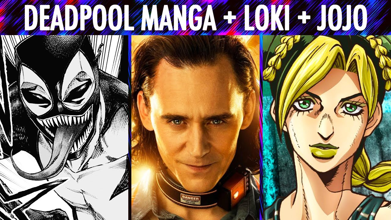 MANGA DE DEADPOOL, KANG EN LOKI, THE BATMAN, THUNDERCATS, JOJO STONE ...