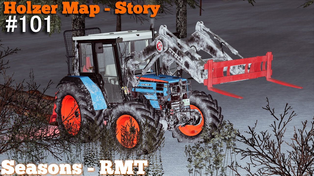 LS19 Story | Mit der Winde in den Forst #101 - Holzer Map - YouTube