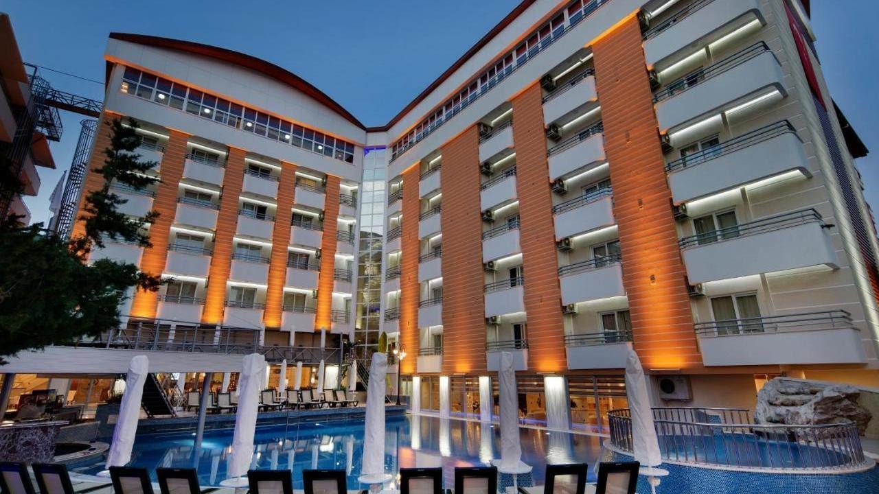 Alaiye Kleopatra Hotel, Alanya, Turkey - YouTube