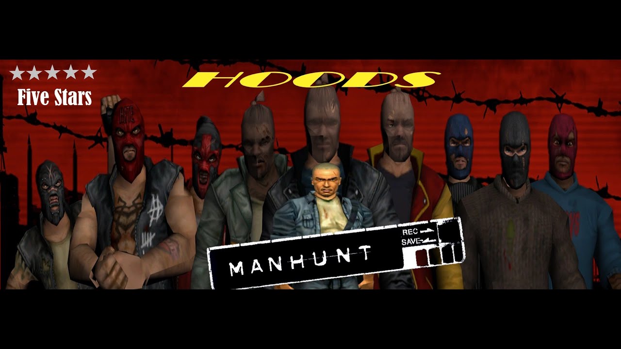 MANHUNT (HARDCORE) - TODOS LOS NIVELES DE "LOS HOODS" (5 estrellas) SUB ESPAÑOL - YouTube
