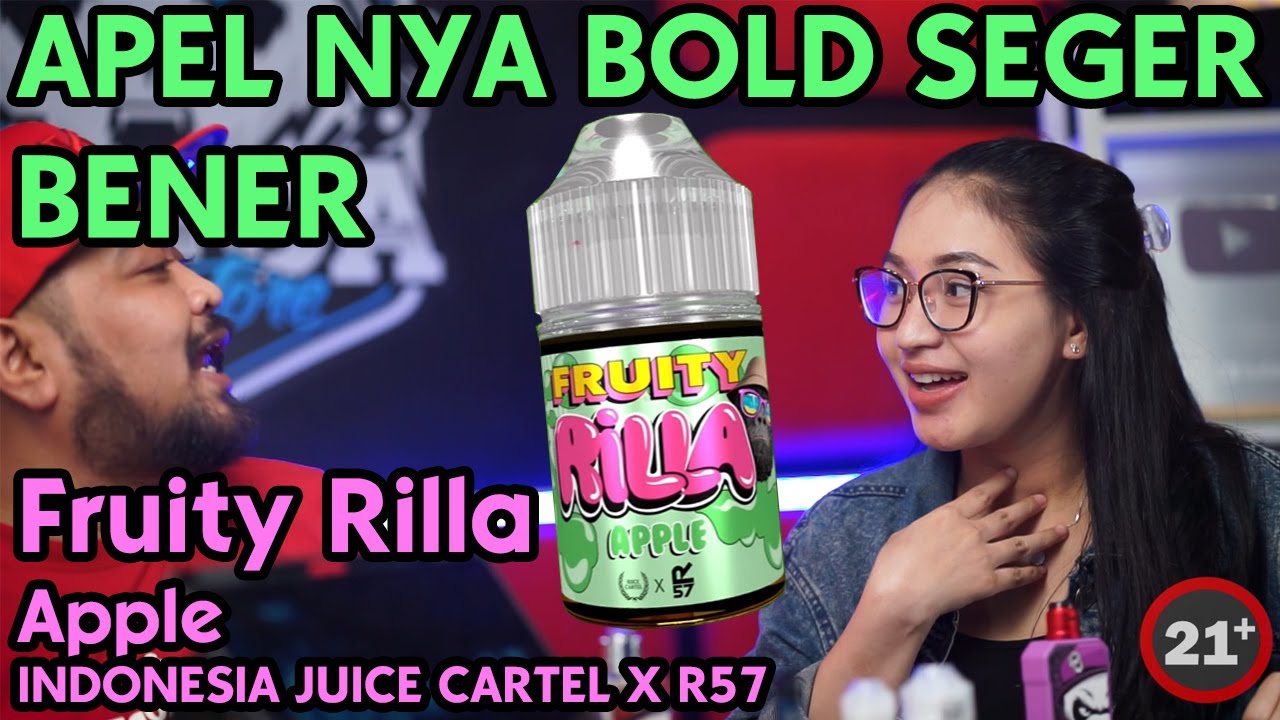 BUAH APEL SEGER | FRUITY RILLA APPLE by Indonesia Juice Cartel X R57 ...