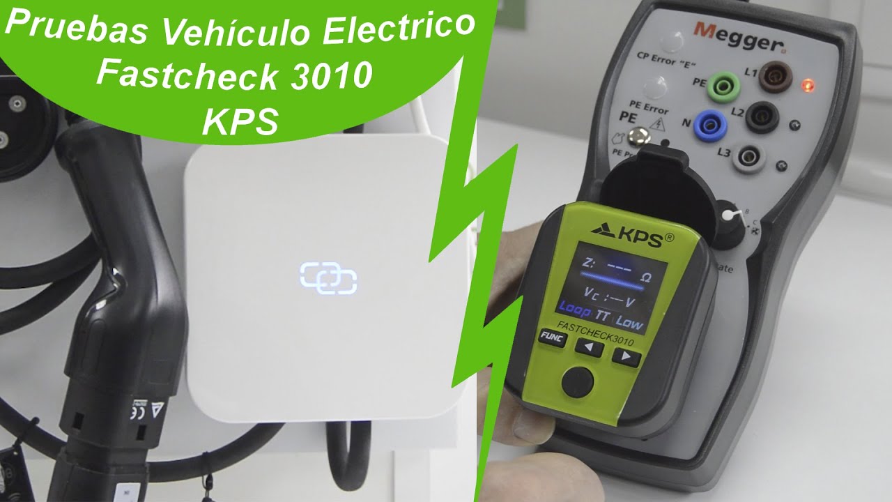 Cómo verificar un punto de recarga para VE con Fastcheck 3010 de KPS - YouTube