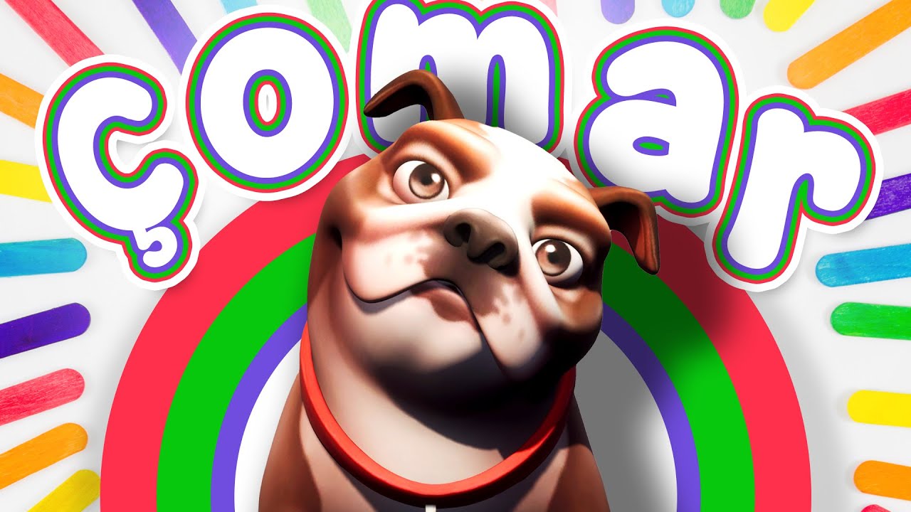 Çomar Bir Çobanın Köpeği Varmış | Türkçe Bebek Şarkısı Eğitici Çizgi ...