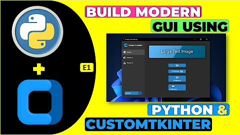 CustomTkinter Modern Python GUI Framework HINDI - YouTube