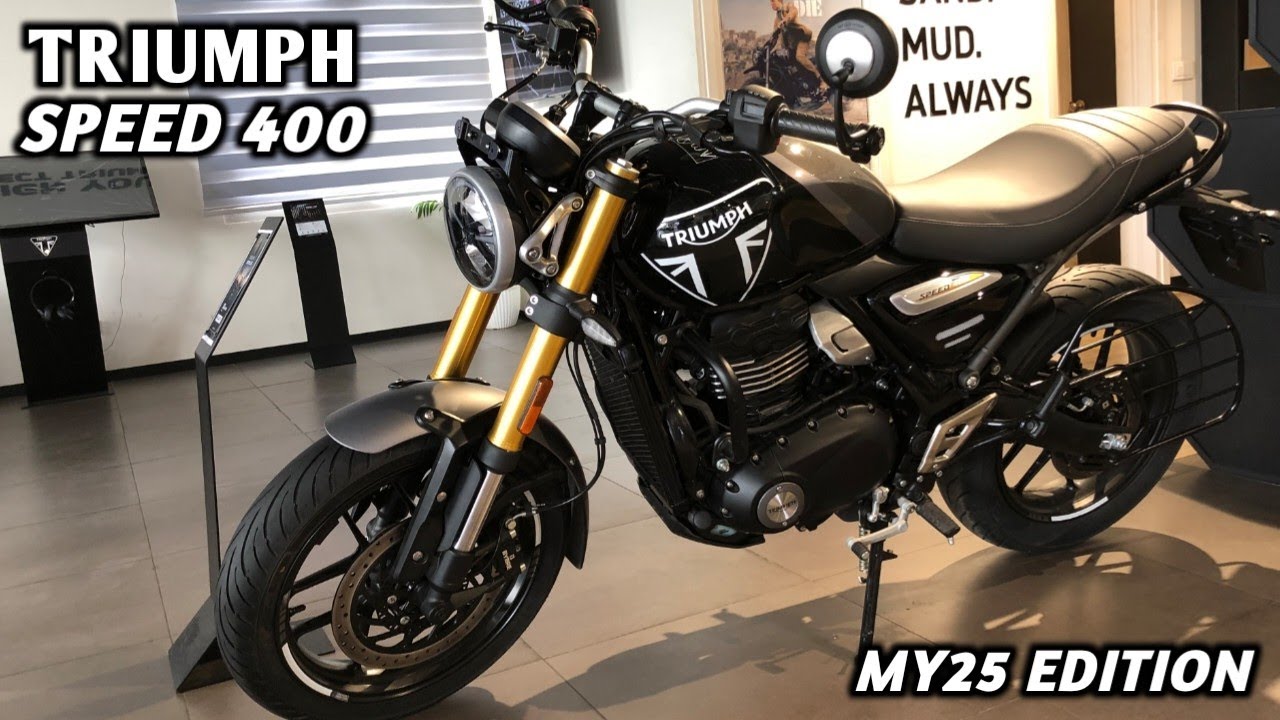 2024 Triumph Speed 400 MY 25 Detailed Review | On Road Price & All New ...