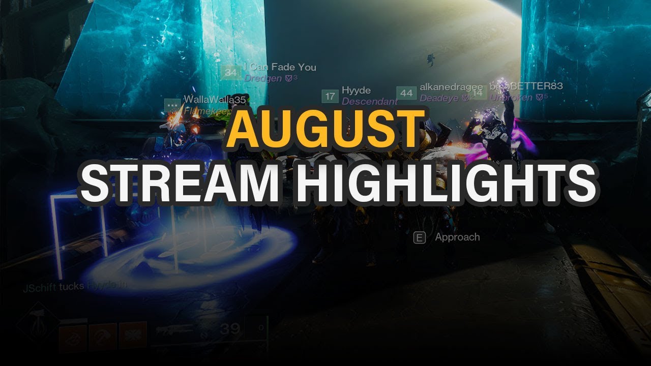 August Stream Highlights - YouTube