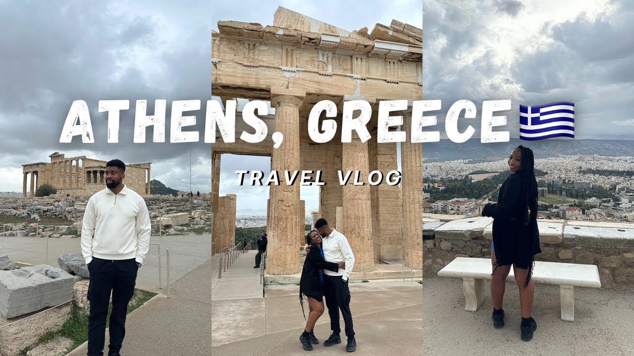 ATHENS GREECE TRAVEL VLOG 🇬🇷 | Acropolis, Trying Greek food, Little ...
