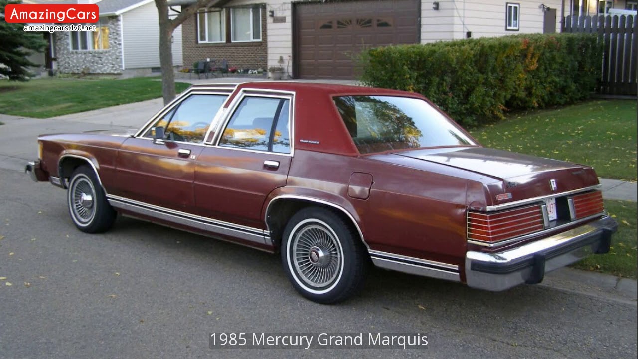 1985 Mercury Grand Marquis - YouTube