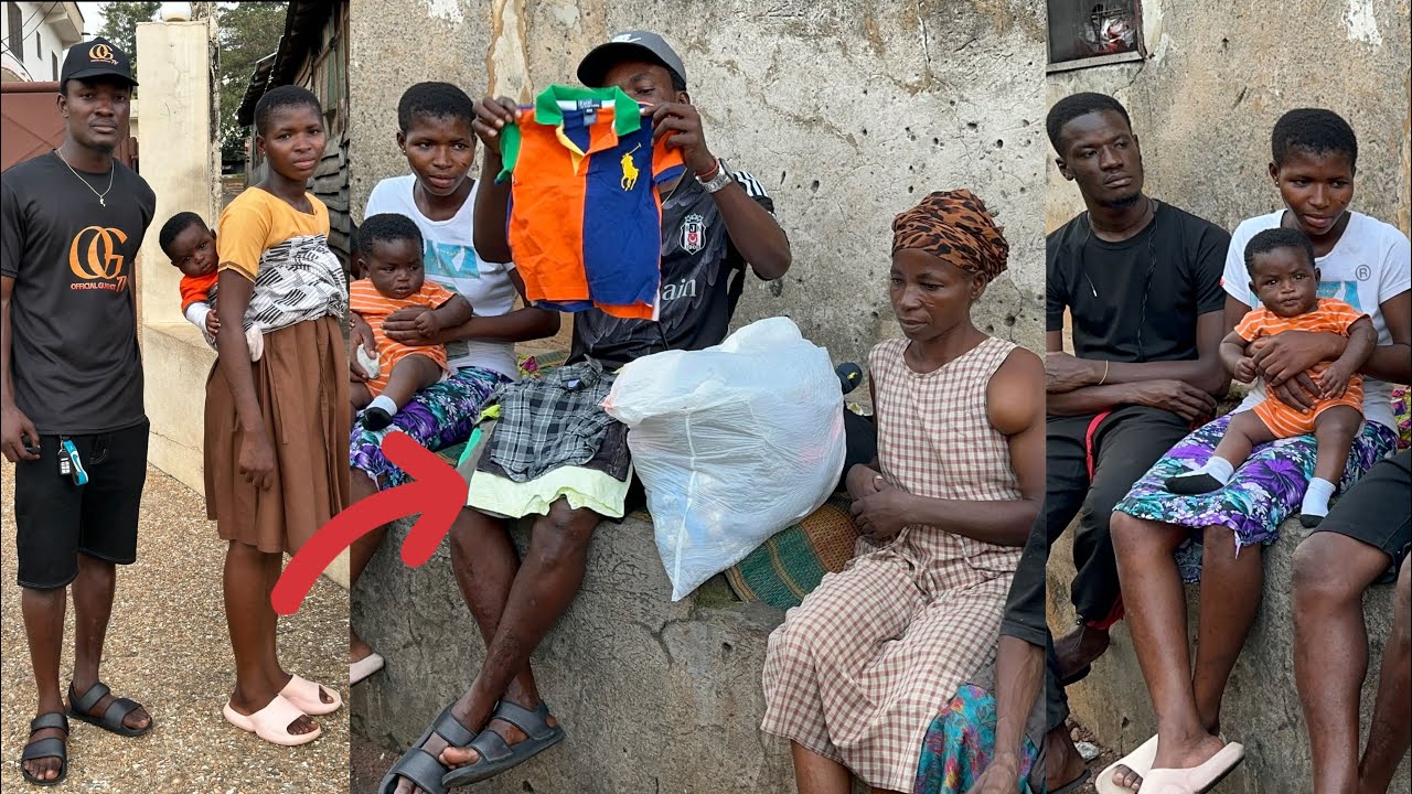 Update On Jaliyah🥰Agyeiwaa from Us🇺🇸In Callab Wit Gunshot Donate Cloths ...